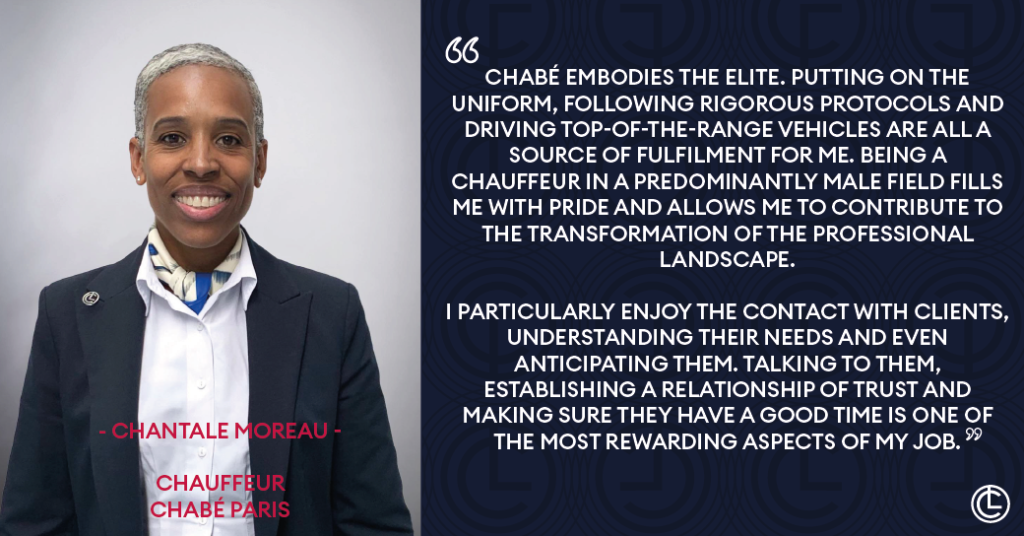 Chabé's professional chauffeurs